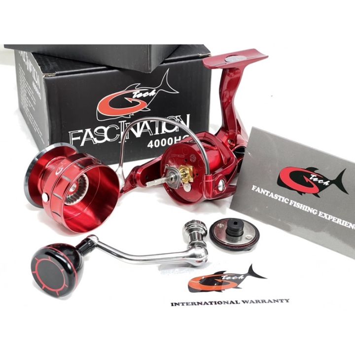 G-TECH FASCINATION SPINING FISHING REEL 2022 | Lazada