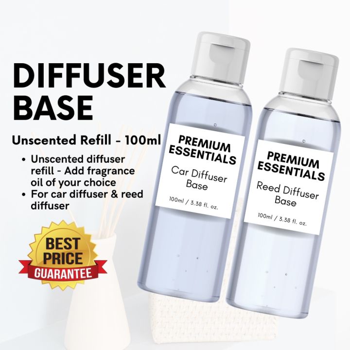 Diffuser Base (100ml) - Car Diffuser, Reed Diffuser, Premix Diffuser ...