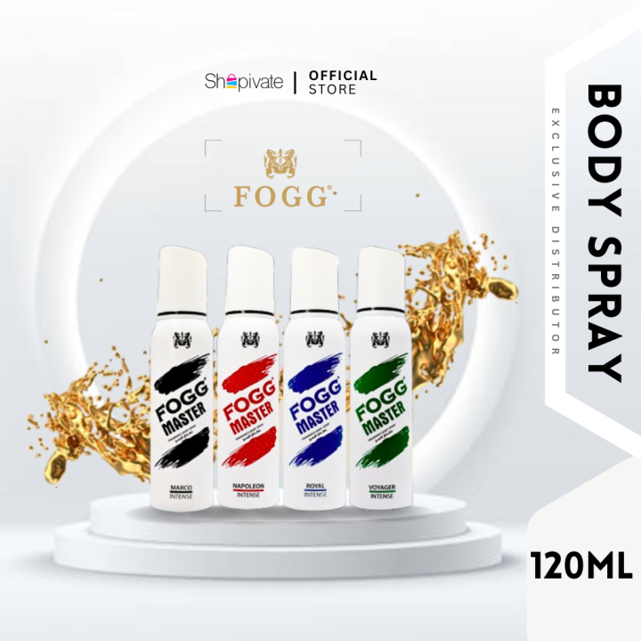 FOGG Master Deo Body Spray for Men 120ml | Lazada