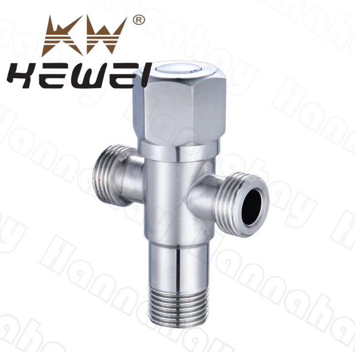 SUS 304 Stainless Steel Two-Way Angle ValveThickened Hot and Cold Angle ...