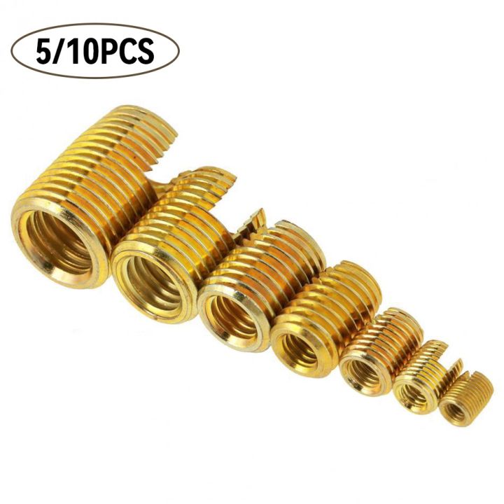 5/10Pcs Self Tapping Inserts M2 M2.5 M3 M4 M5 M6 M8 M10 M12 M14 Carbon ...