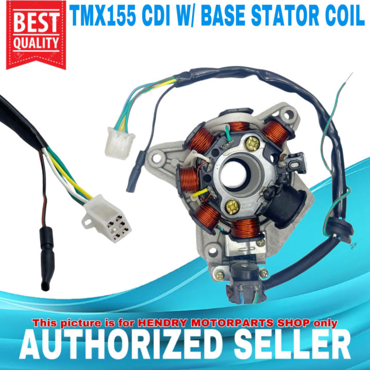 CSL HONDA TMX 155 / TMX155 WITH BASE STATOR COIL MOTORCYCLE PARTS ...