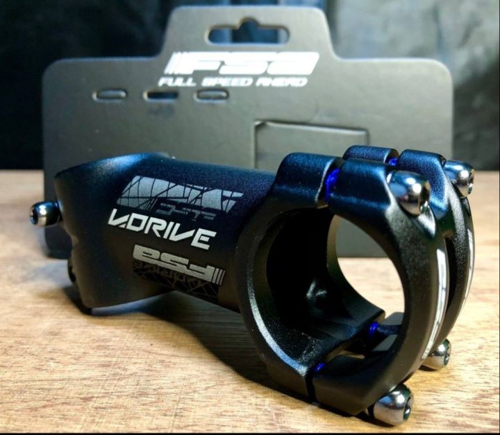 FSA Stem V-Drive 31.8 x 80mm 17D Black (OS-172LX) Bicycle Stem (100% ...