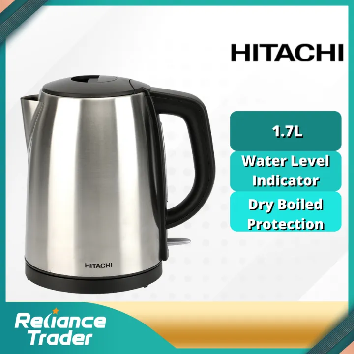 HITACHI 1.7L Stainless Steel Kettle HEK-E60 | Lazada