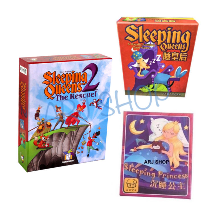 Sleeping Queen / Sleeping queen2 / Sleeping Princess Board game - บอร์ด ...