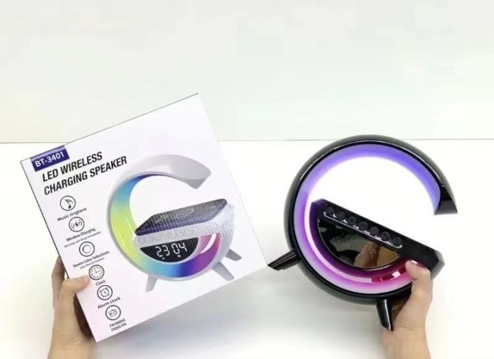สินค้าพร้อมส่ง1-2วัน 】ลำโพงบลูทูธ ลำโพง+แท่ชาร์จไร้สาย รุ่นBT3401 โคมไฟ ...