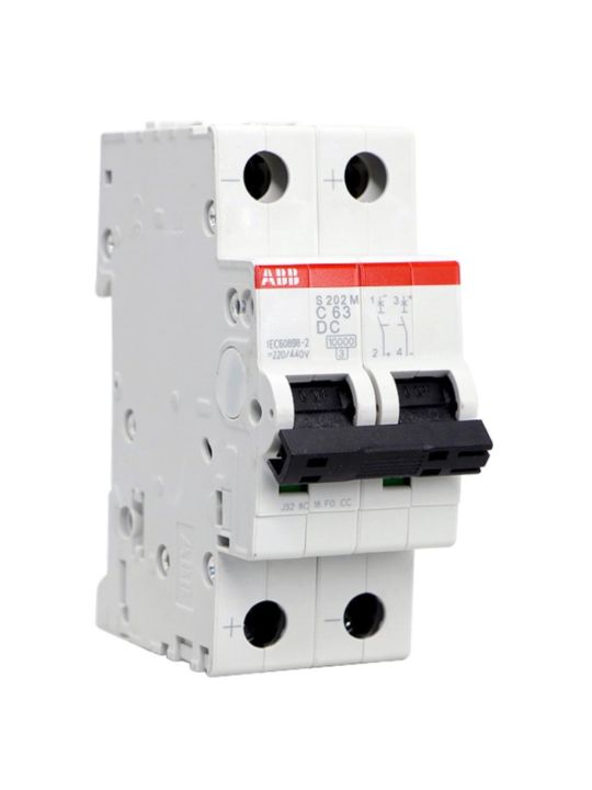 🏅 ABB DC circuit breaker S200MDC S201M S202M-C10DC BCD UL certified genuine new | Lazada.co.th