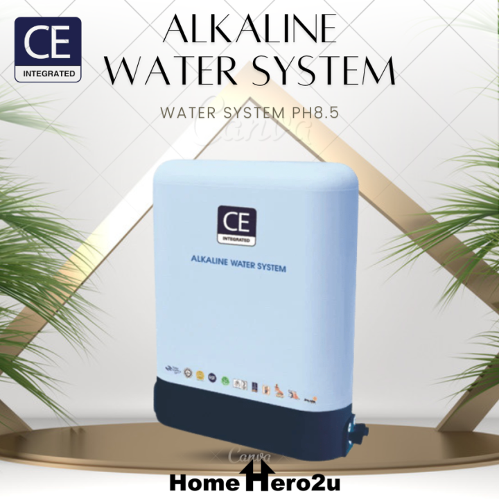 CE Integrated CE-AWF30 Triple Water Purifier / Table Top Alkaline Water ...