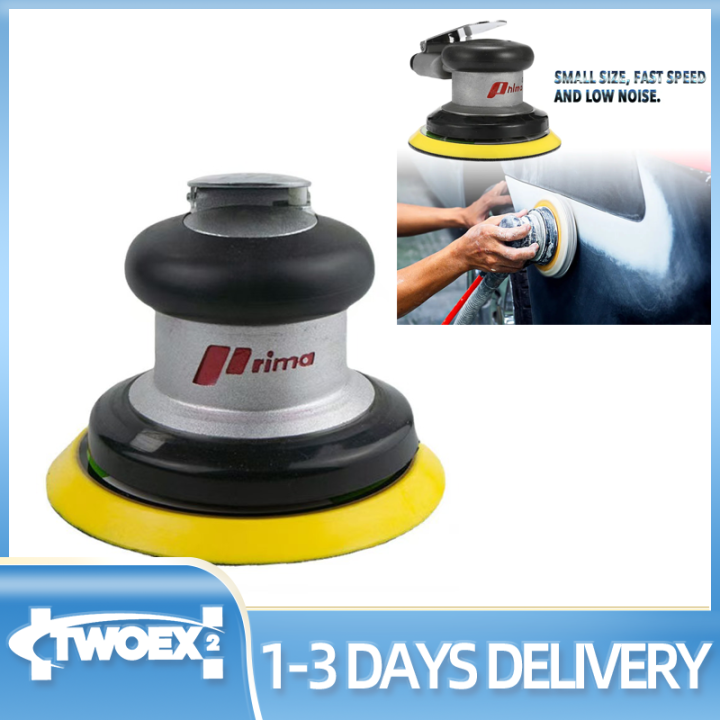 5 Inch Portable Air Sander Grinder Polisher Pneumatic Vacuum Polishing ...