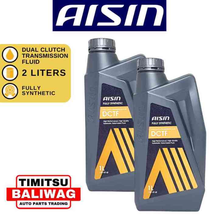 AISIN FULLY SYNTHETIC DUAL CLUTH TRANSMISSION FLUID (DCTF) 1LITER ...