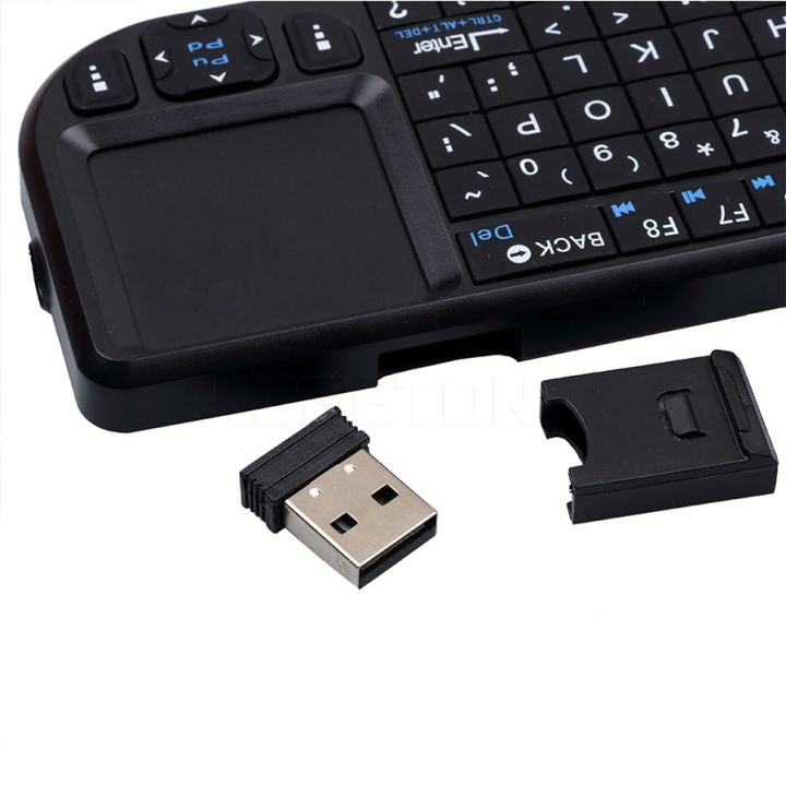 Mini 2.4G RF wireless keyboard 3 in 1 new keyboard with touchpad mouse ...
