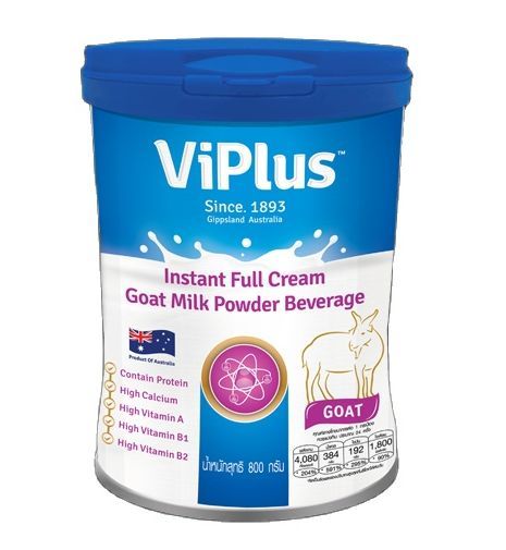 ViPlus Goat Milk Powder ไวพลัส โปร ฟอร์มูเลเตด มิลค์ พาวเดอร์ นมแพะผง ...