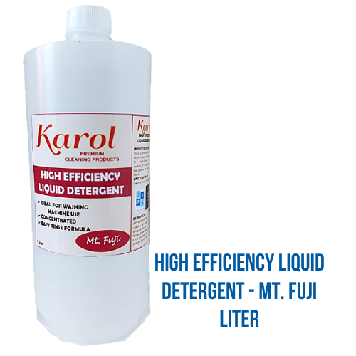 KAROL High Efficiency Liquid Detergent 1 Liter Mt. Fuji Scent ...