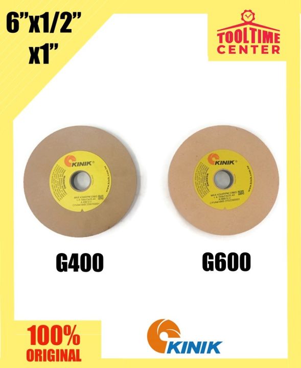 Kinik Grinding Wheel 6 x 1/2 x 1 Available Grit: G400 & G600 Color ...