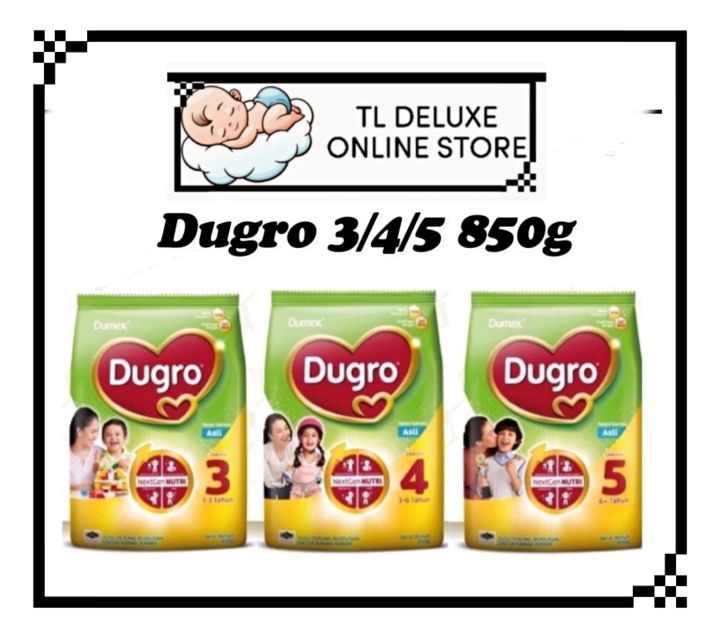 Dumex Dugro Step 3/4/5 850G ALL EXP DATE;(2024) | Lazada