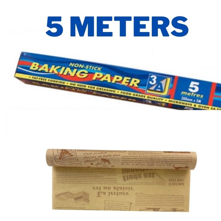 OIL ABSORBENT COOKING PARCHMENT PAPER ROLL KITCHEN NON-STICK BAKING ...