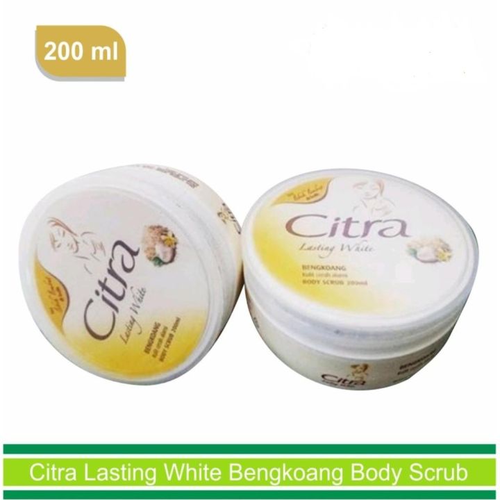 Citra Lasting White Bengkoang Body Scrub 200ml | Lazada Indonesia