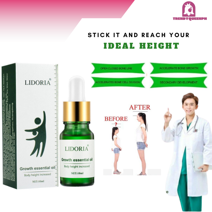 ORIGINAL LIDORIA Height Growth Essential Oil - Authentic Herbal Formula ...