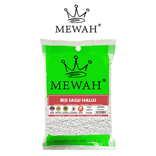 Mewah Biji Sagu Halus 350g/ Mewah Fine White Sago 350g | Lazada