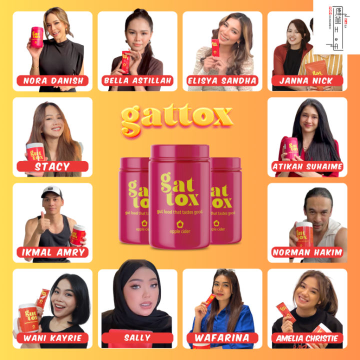{Spot promotion} GATTOX APPLE CIDER READY STOCK SUPPLEMENT | Lazada