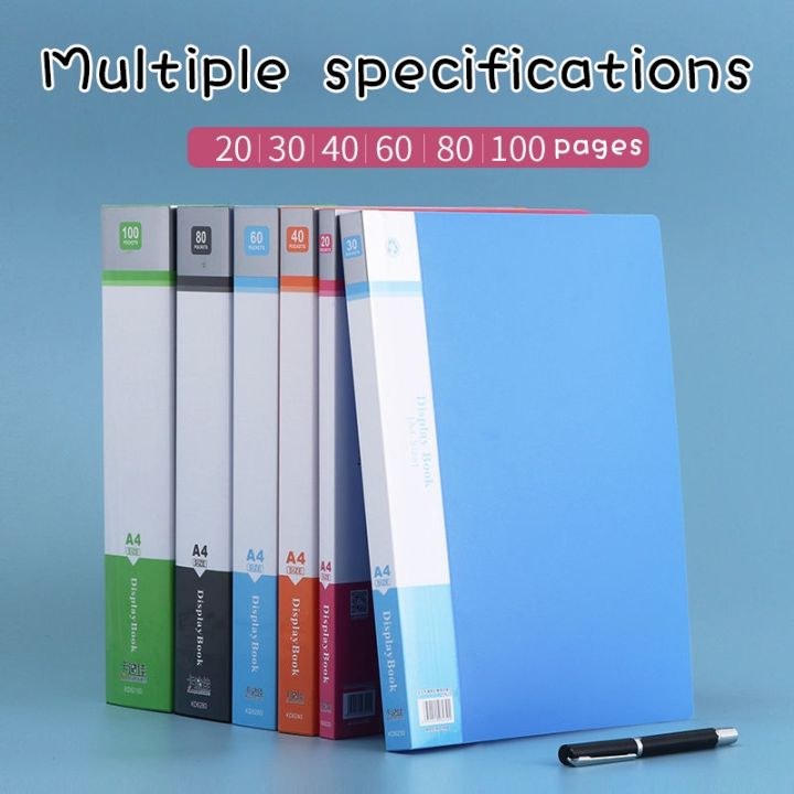 A4 Size Clear Folder/Economy File/Folder/File Organizer/Display Book ...