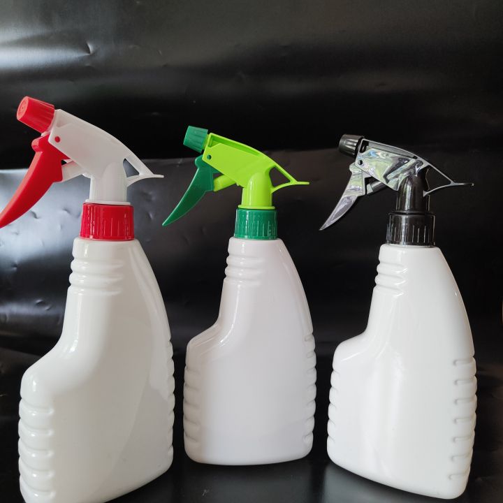 BOTOL KISPRAY 450ML PUTIH TUTUP TRIGGER / BOTOL KISPRAY WHITE BOTOL ...