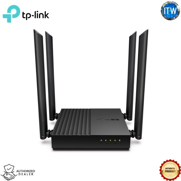 TP Link Archer C64 | AC1200 Wireless MU-MIMO WiFi Router (Archer C64 ...