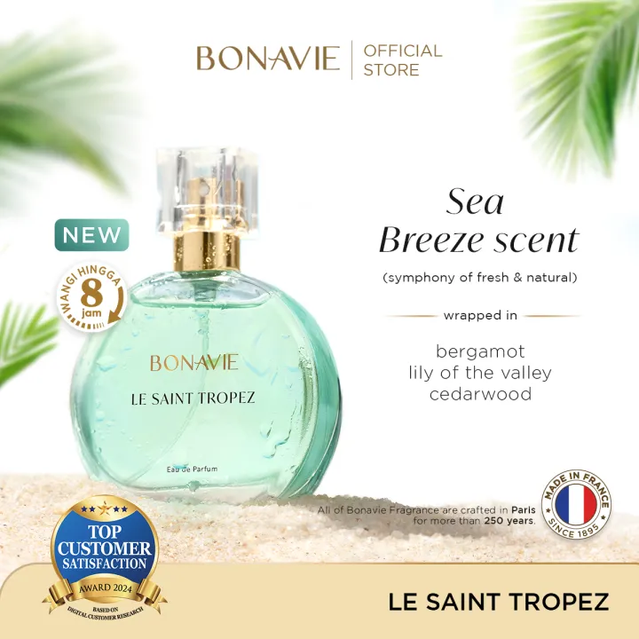 Bonavie Eau de Parfum - Le Saint Tropez 30ml Parfum Wangi Tahan Lama ...