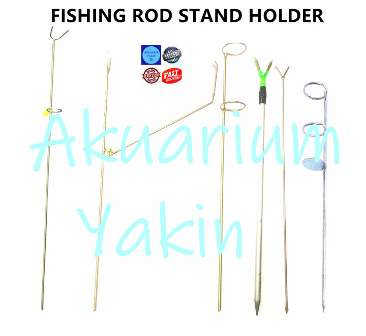 4077 FISHING ROD STAND HOLDER / PANCANG PANCING ROD STAND | Lazada