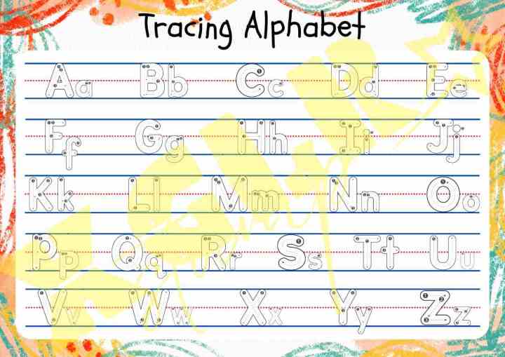 Laminated Educational Reusable Tracing Board, Chart - A4 size, MAKAPAL ...