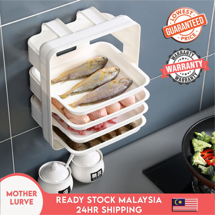 6 Layers Kitchen Ingredients Food Preparation Organizer Platter ...