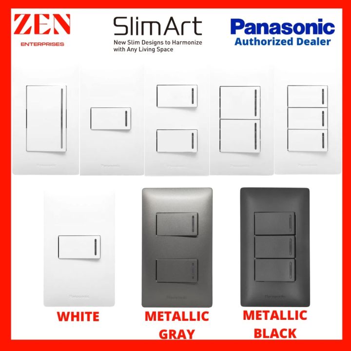 Panasonic Slim Art 1way 3way Switches | Lazada PH