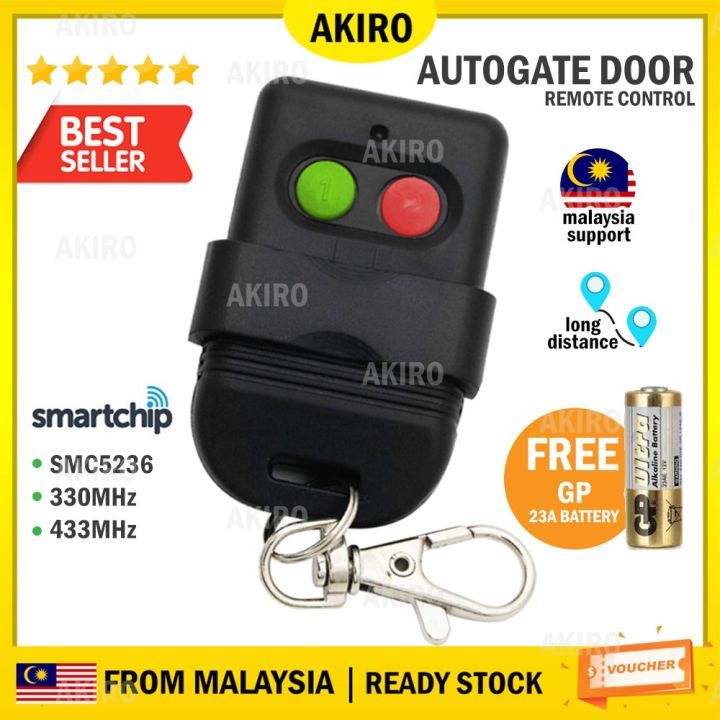 AKIRO Malaysia Autogate Door Remote Control Key Duplicator SMC5326 ...