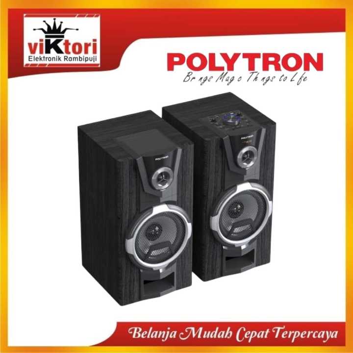POLYTRON ACTIVE SPEAKER PAS8F12 / POLYTRON BLUETOOTH SPEAKER AKTIF / SPEAKER POLYTRON 8INCH ...