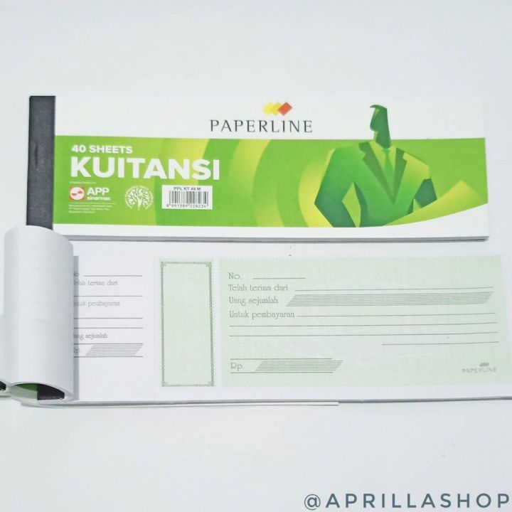 Buku Kwitansi Kecil Paperline isi 40 lembar | Lazada Indonesia