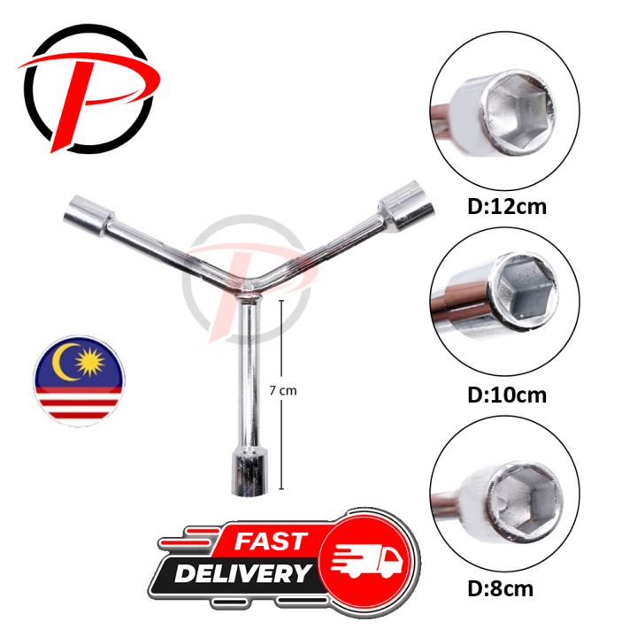 Y SHAPED SPANAR Y Shaped Socket Wrench Spanner Repair Tool | Lazada