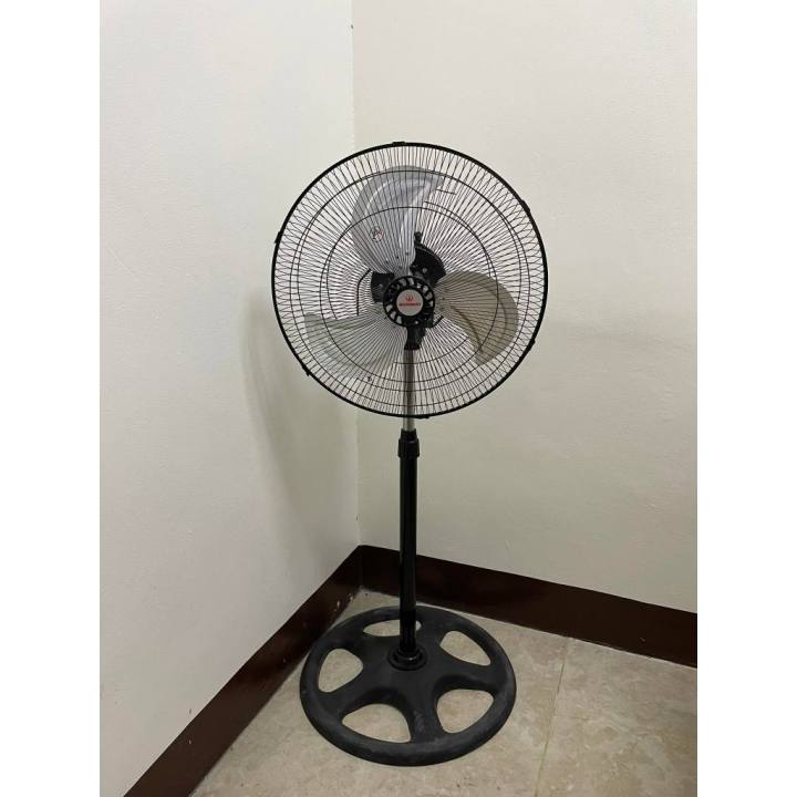 WISDOMMAN Electric Fan Stand Fan Aluminum Blade Strong Wind Energy ...
