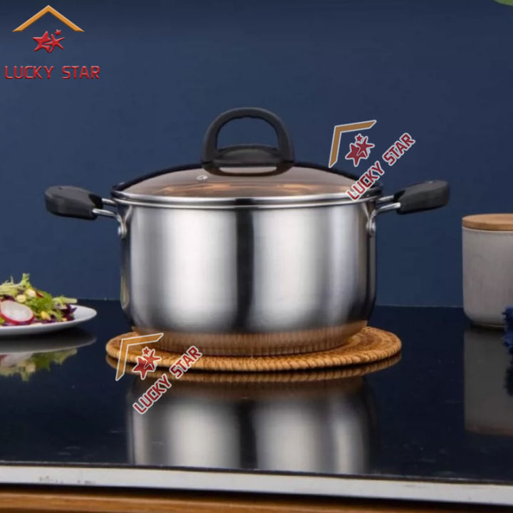 Diamond Quality Casserole With Glass Cover Induction Pot Ready Korean ...
