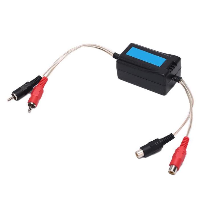 Mle 3 5mm Rca Ground Loop Isolator Audio Stereo Hum Noise Filter Audio
