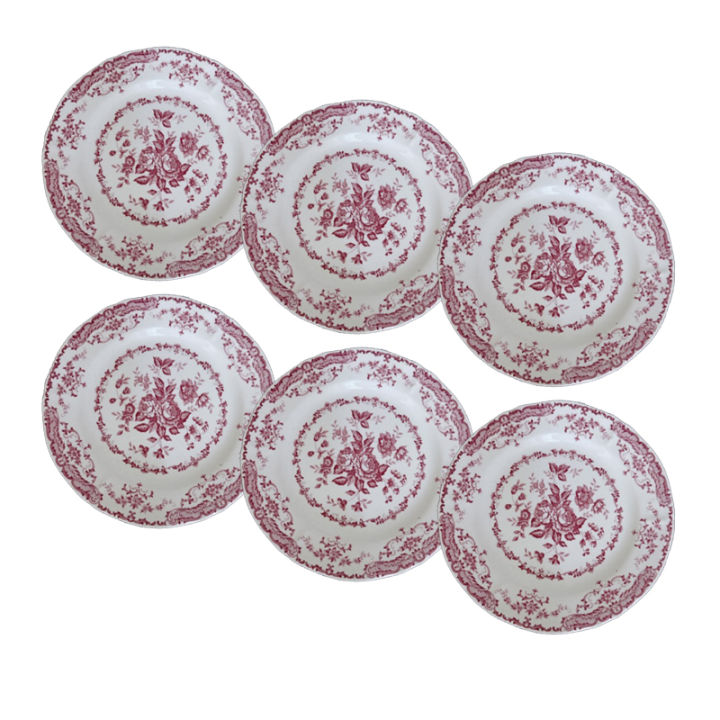 Claytan 10" Dinner Plate - Camille Pink - 150P (Set of 6) | Lazada ...