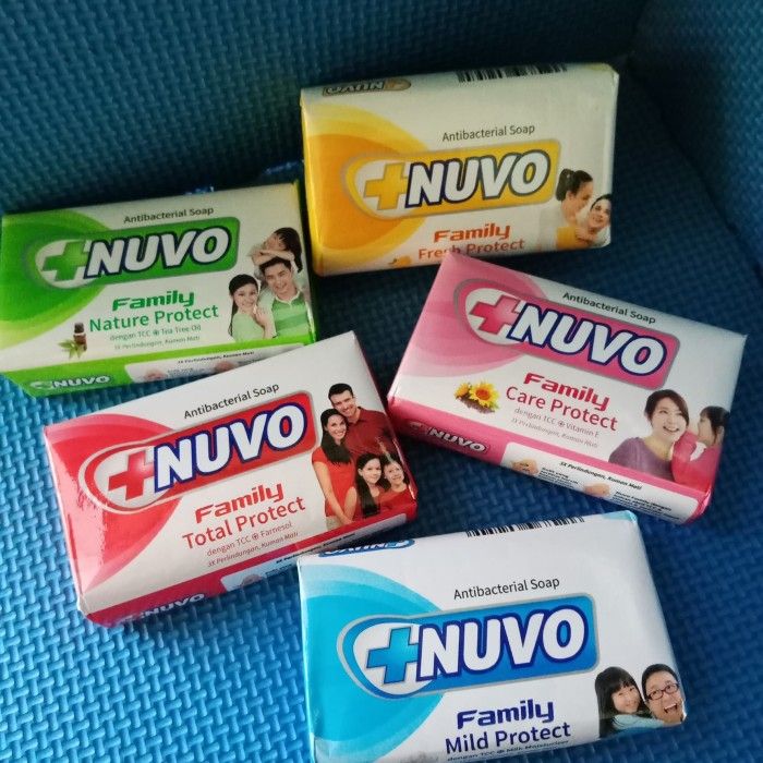 Sabun Batang Nuvo Family Total Protect 76Gr / Sabun Batang / Anti ...