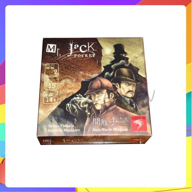 Mr.Jack pocket Board game - บอร์ดเกม มิสเตอร์แจ็ค | Lazada.co.th