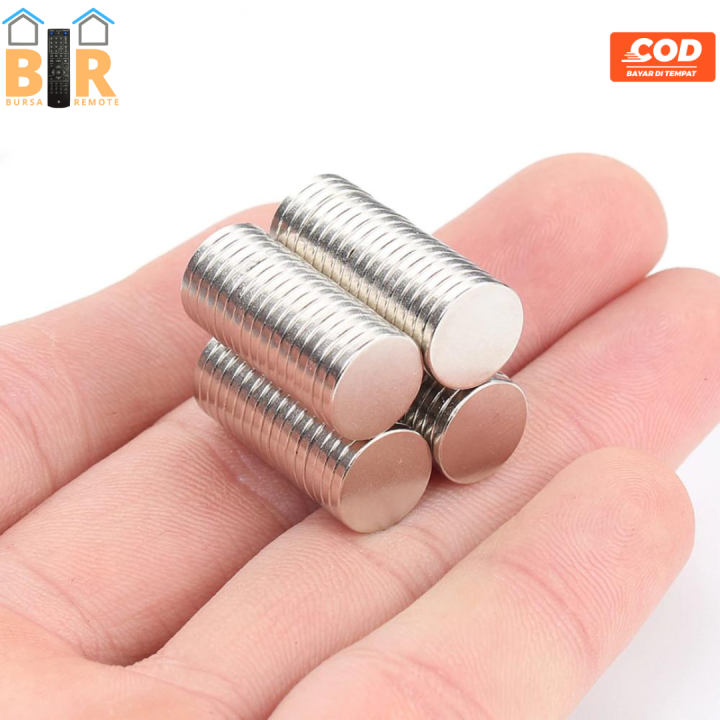 MAGNET NEODYMIUM NdFeB N50 / STRONG MAGNET SUPER KUAT BULAT KOIN ...
