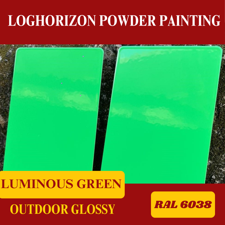 Powder Coating Powder - 1kg LUMINOUS GREEN | Lazada PH