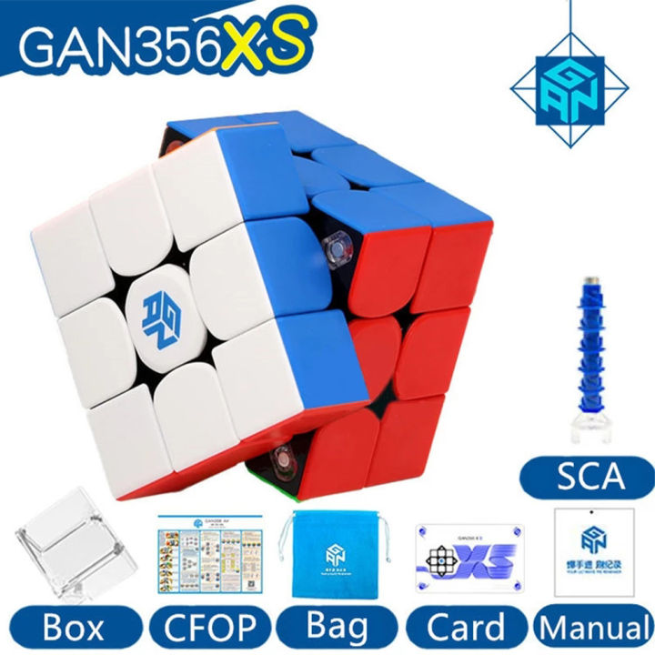 Fancy【Ready Stock 】Original GAN 356 Speed Cube 3x3x3 GAN 356 X V2 ...