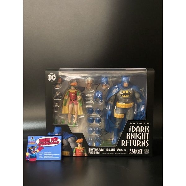 Mafex No.139 Mafex Batman Blue ver. & Robin (The Dark Knight Returns ...