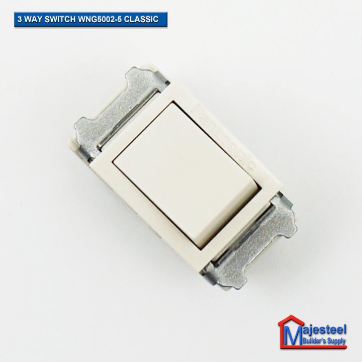 Panasonic 3-Way Switch ''C'' Classic WNG5002-5 (MAJESTEEL) | Lazada PH