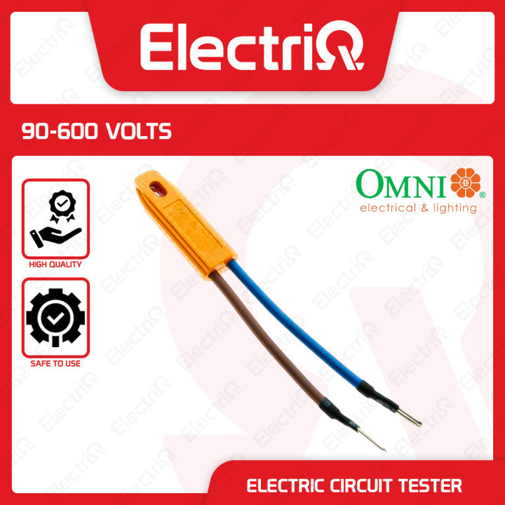 Electriq l Omni Electric Circuit Tester 90V-600V ECT-202/O | Lazada PH