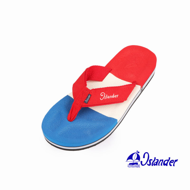 Islander Hybrid AL (Blue / White / Red) - Islander Slippers | Lazada PH