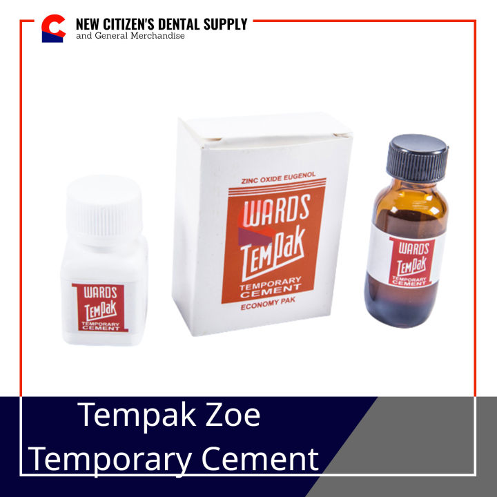Tempak ZOE Temporary Cement | Lazada PH
